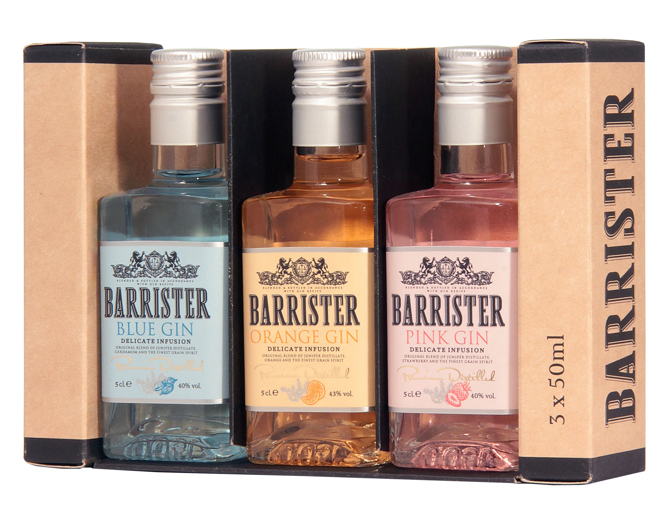 DÁRKOVÝ SET MINIATUR BARRISTER BLUE, PINK,ORANGE - Fruko-Schulz s.r.o ...